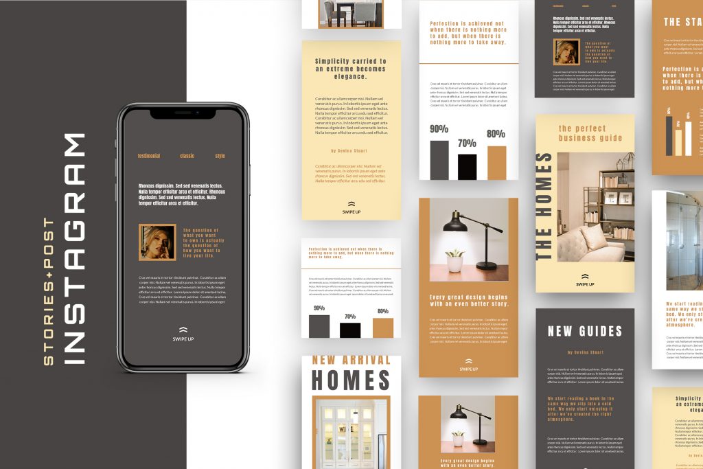 Homes - Instagram Stories & Post Template | TMint