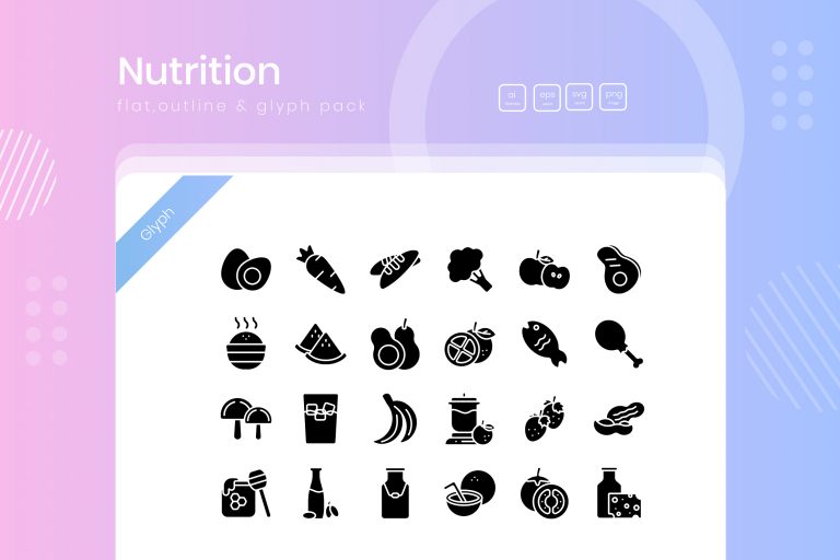 Nutrition Icon Pack | TMint