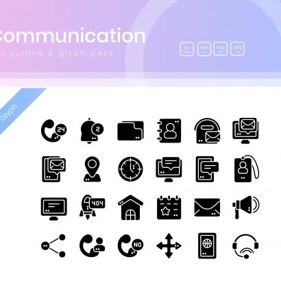 Communication Icon Pack | TMint