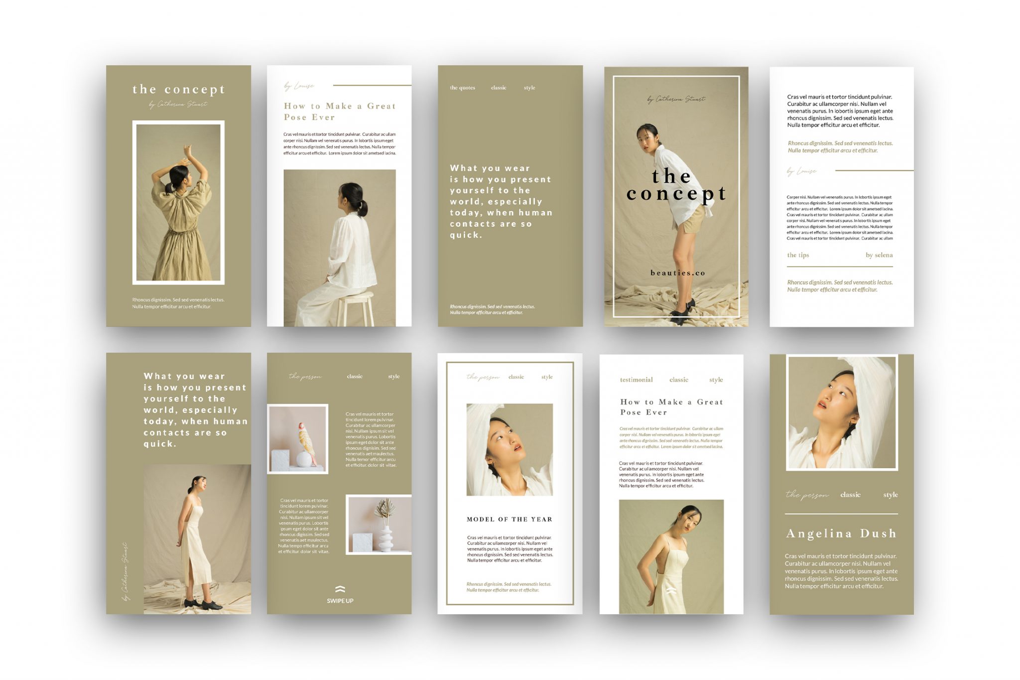 Beauties - Instagram Stories & Post Template | TMint