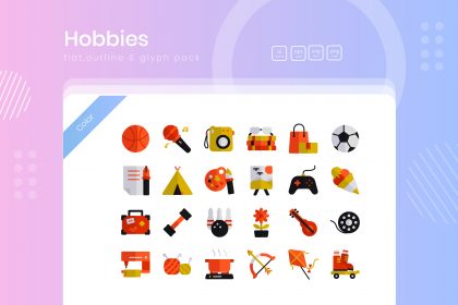 Hobbies Icon Pack | TMint