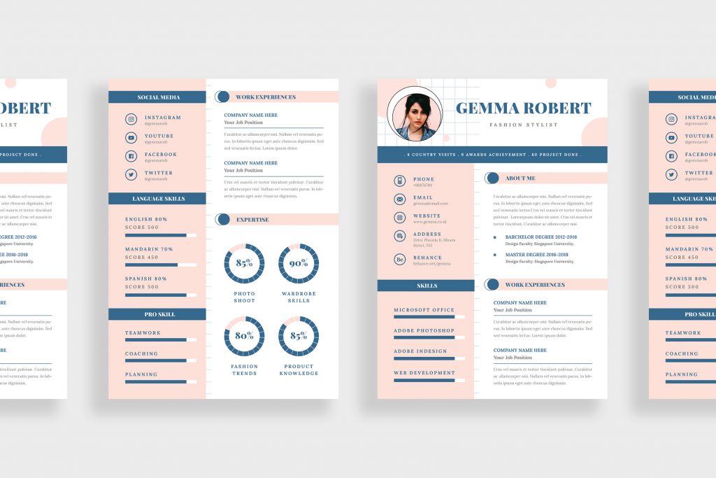 Resume Template 001 | TMint
