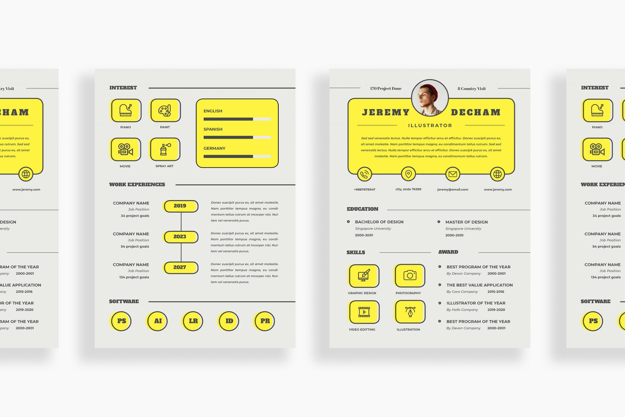 Resume Template 013 | TMint