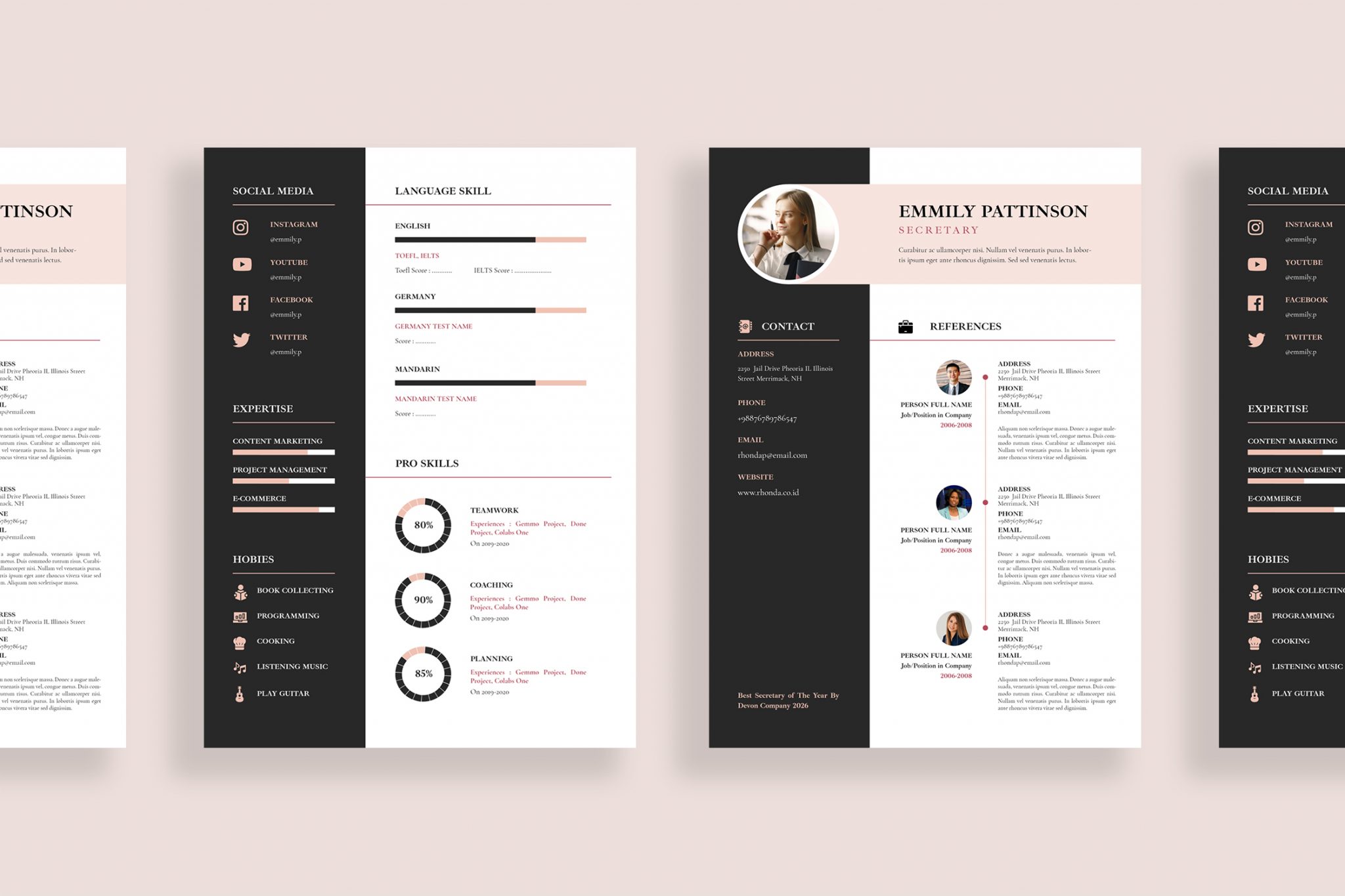 20+ Examples Professional Cover Letter Templates | TMint