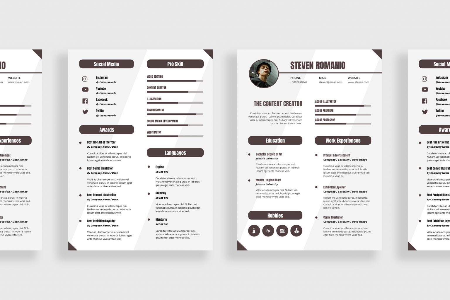 Resume Template 001 | TMint