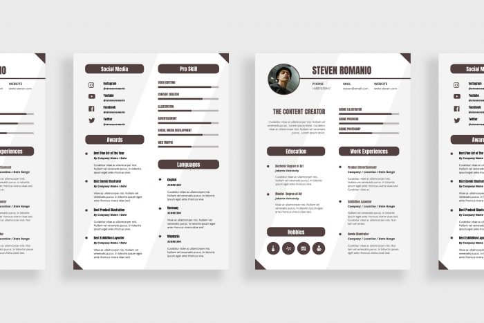Resume Template 001 | TMint