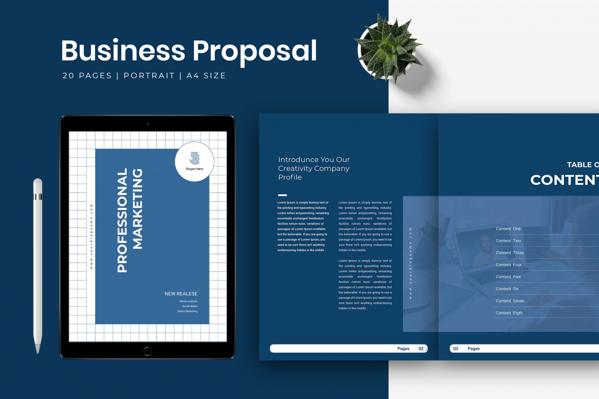 Business Marketing Template | TMint