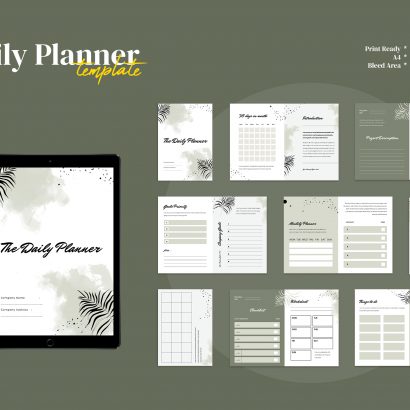 Floral Daily Planner | TMint