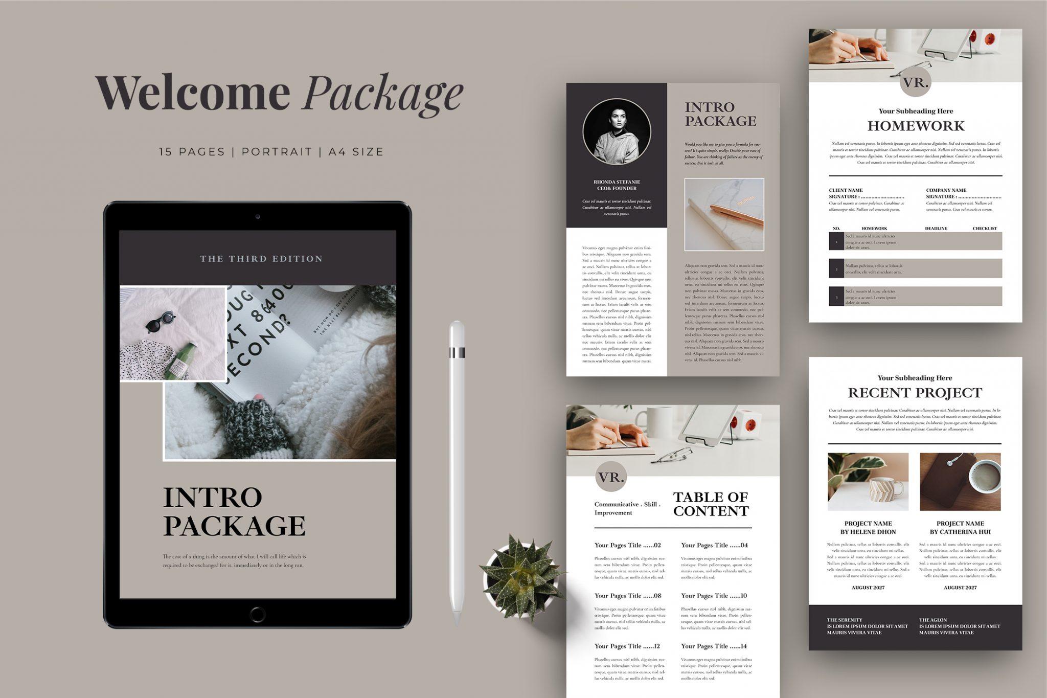 Welcome Package for Coaching Clients | TMint