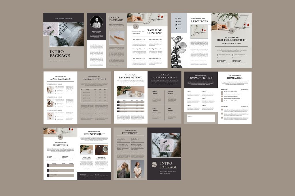 Minimalist – Business Proposal Template | TMint