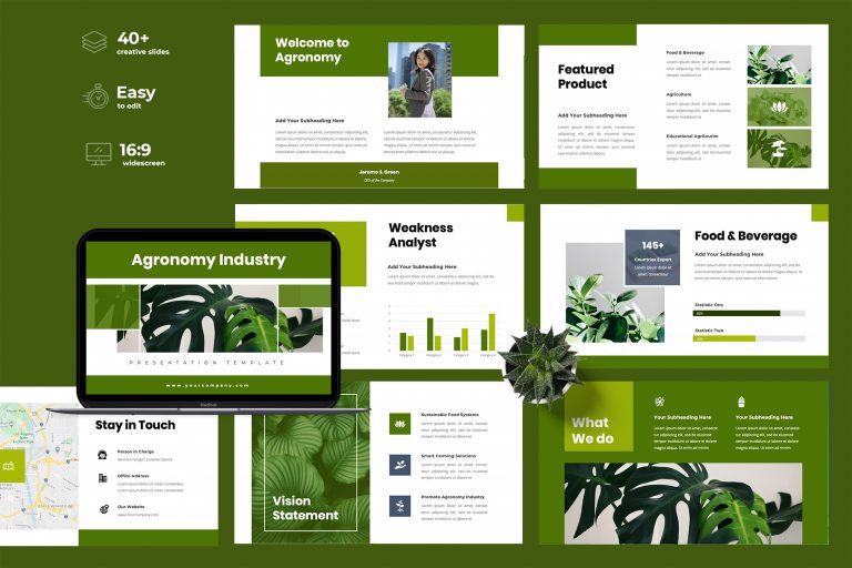 Botanical Presentation Template