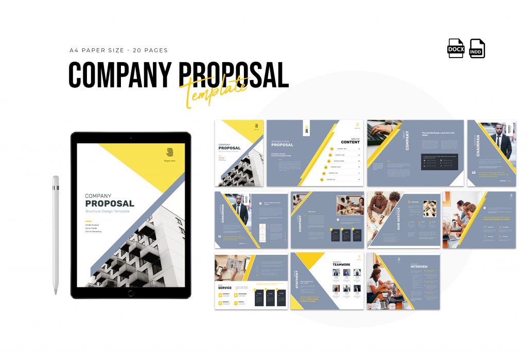 Mine – Company Profile Template | TMint