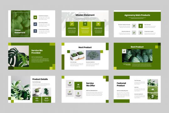 Botanical Presentation Template