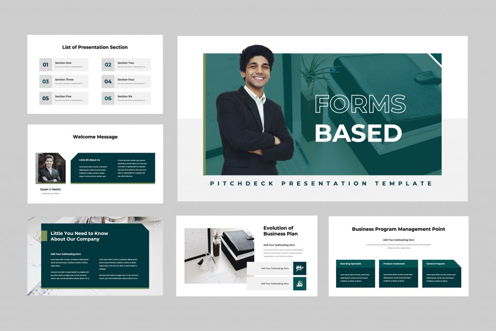 Formbased Powerpoint Template | TMint