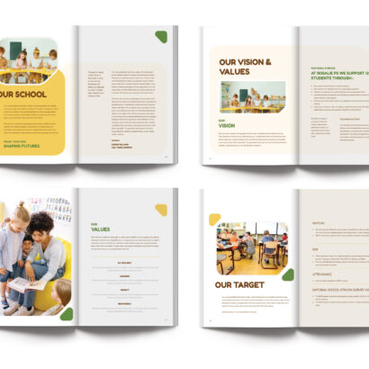 Education School Planner Template | TMint Education School Planner Template