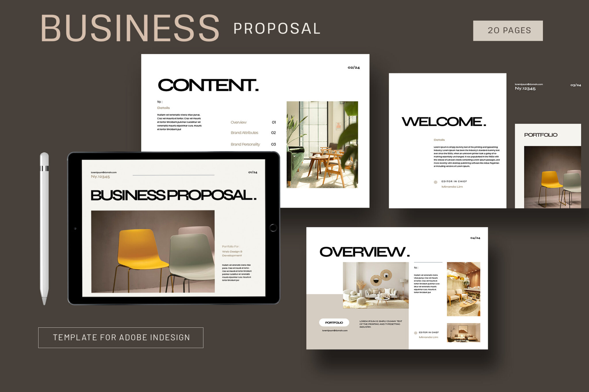 Modern Business Proposal 2024 | TMint