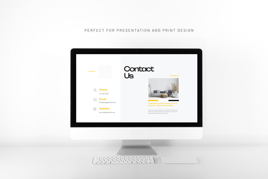 Modern Professional Brand Portfolio Template