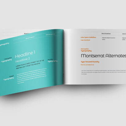Product Brand Guideline Adobe InDesign Template | TMint
