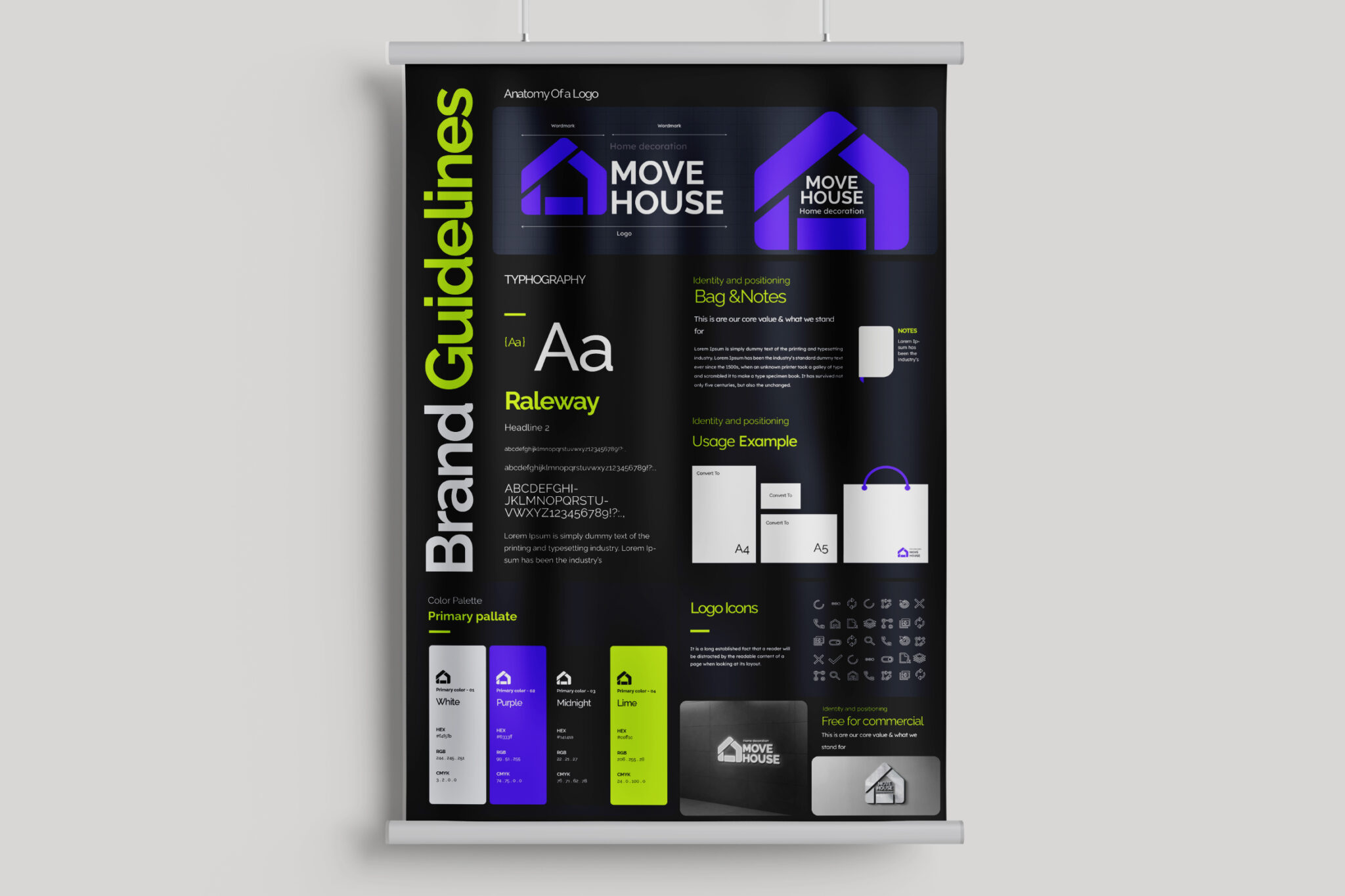 Brand Guideline Flyer Brand Guideline Flyer Template