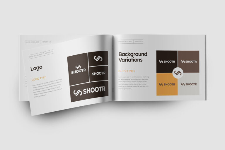 Project Brand Guideline Template for Adobe InDesign | TMint
