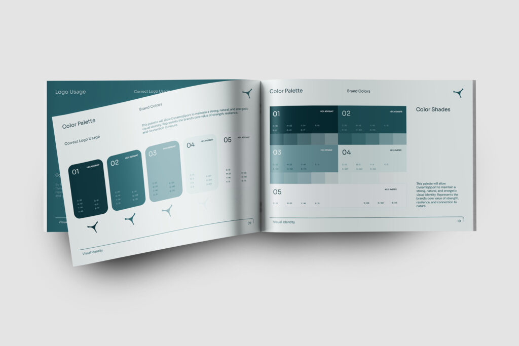 Project Brand Guideline Template for Adobe InDesign | TMint