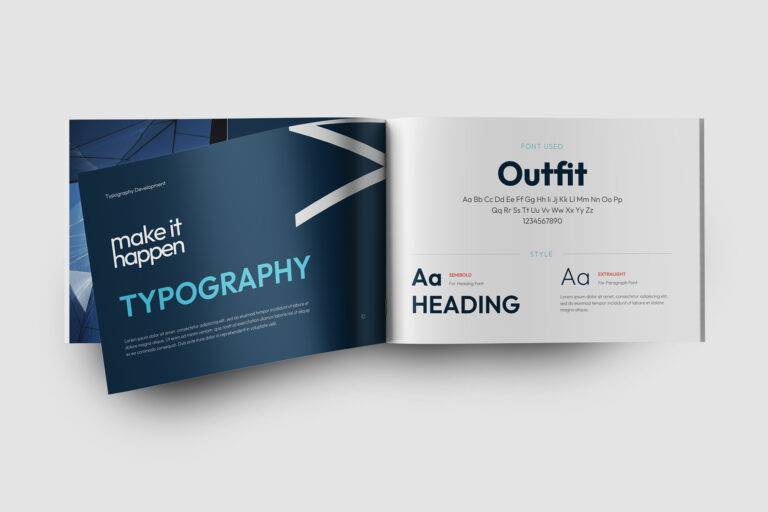Project Brand Guideline Template for Adobe InDesign | TMint