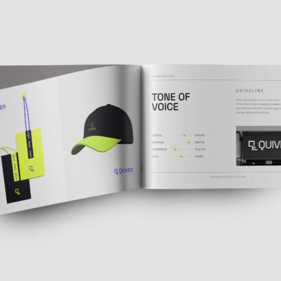 Project Brand Guideline Template for Adobe Indesign | TMint