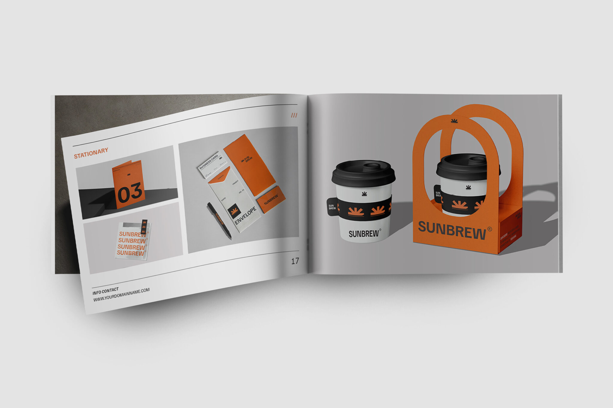 Project Brand Guideline Template for Adobe Indesign | TMint