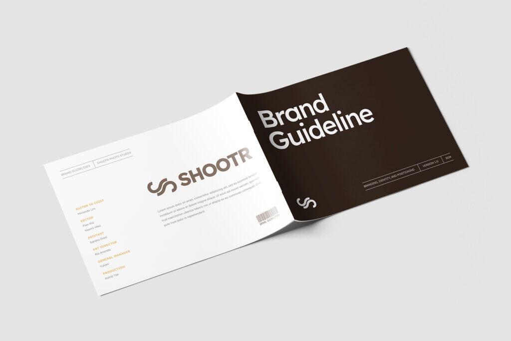 Project Brand Guideline Template for Adobe InDesign | TMint