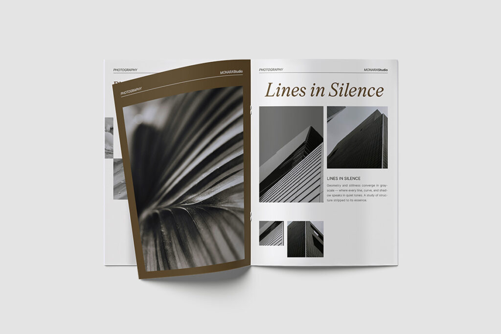 Photography Lookbook Template for Adobe InDesign | TMint