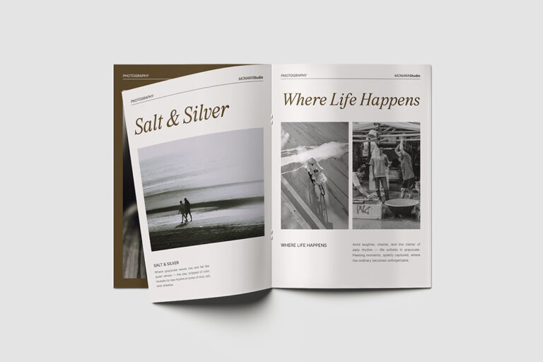 Photography Lookbook Template for Adobe InDesign | TMint