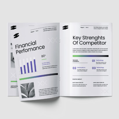 Modern Portrait Competitor Analysis Template |TMint