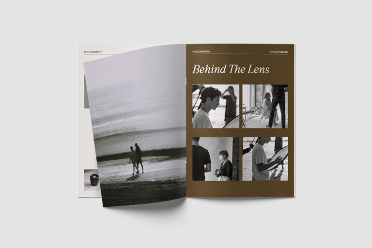 Photography Lookbook Template for Adobe InDesign | TMint