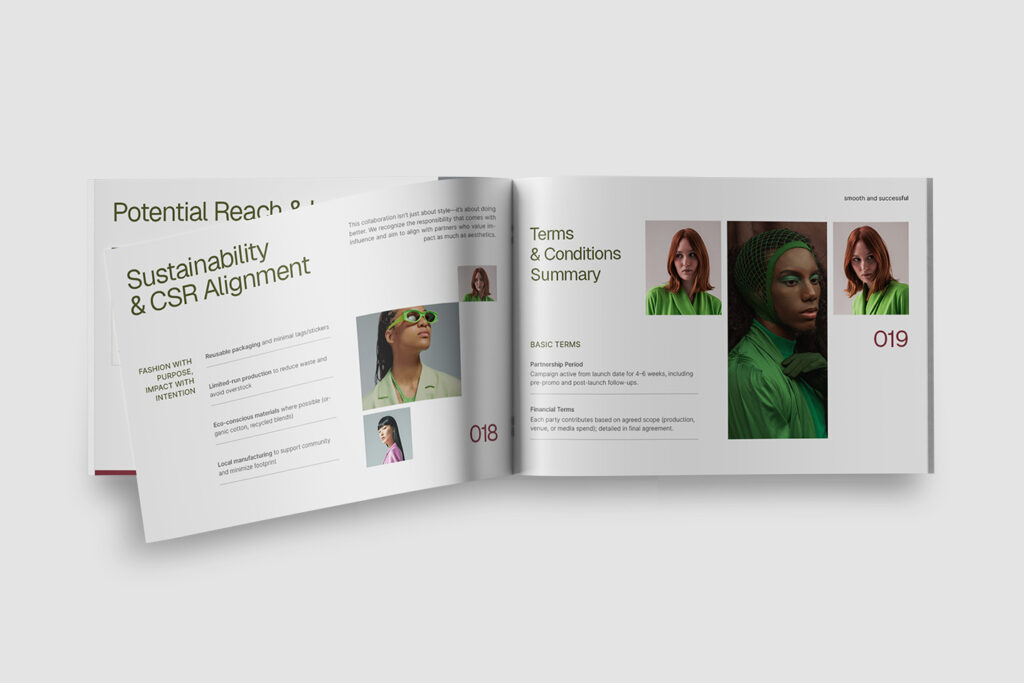Modern Business Proposal Template for Adobe InDesign | TMint
